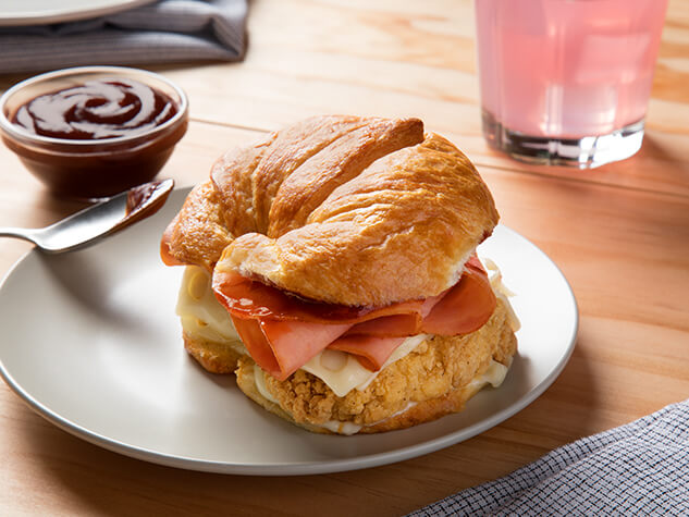Chicken Cordon Bleu Sandwiches Eckrich